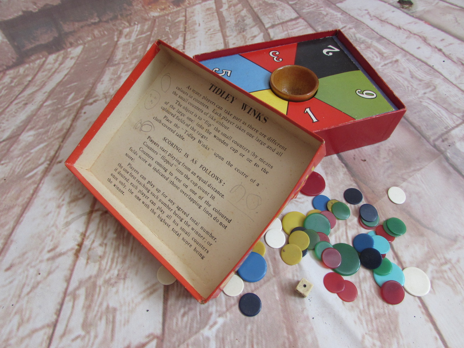 1930’s Tidley Winks Game – Legra Antiques